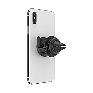 PopSockets: PopMount 2 Non-Adhesive Car Vent Mount Handsfree Support for Smartphones and Tablets - Black