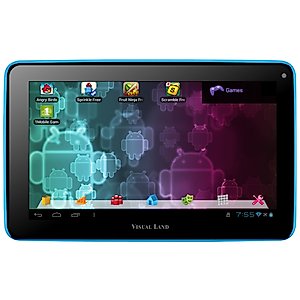 Visual Land Prestige 7-7" Android Tablet with 8GB Memory (Blue)