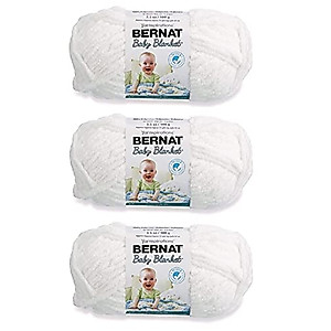 Bernat Baby Blanket Yarn (3-Pack) White 161103-30053