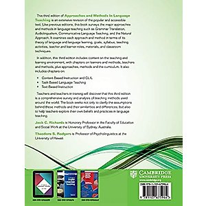 Approaches and Methods in Language Teaching