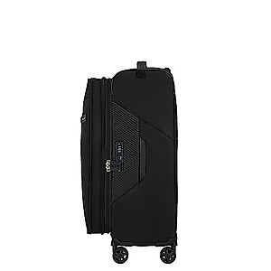 Samsonite Suitcase, Black (Black), Spinner M (66 cm-67/73 L)