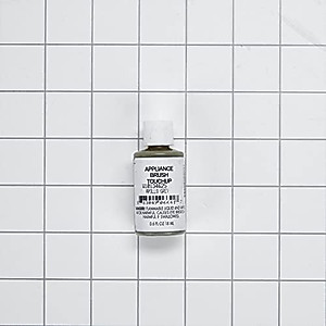 Whirlpool GENUINE W10134625 0.6 oz Touch Up Paint Bottle with Brush Apollo Gray