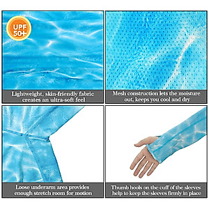 Riverruns UPF 50+ Fishing Hoodie, Sun Hooded Fishing Shirt, Sun Protection Long Sleeves Shirt for Men and Women Fishing, Kayaing