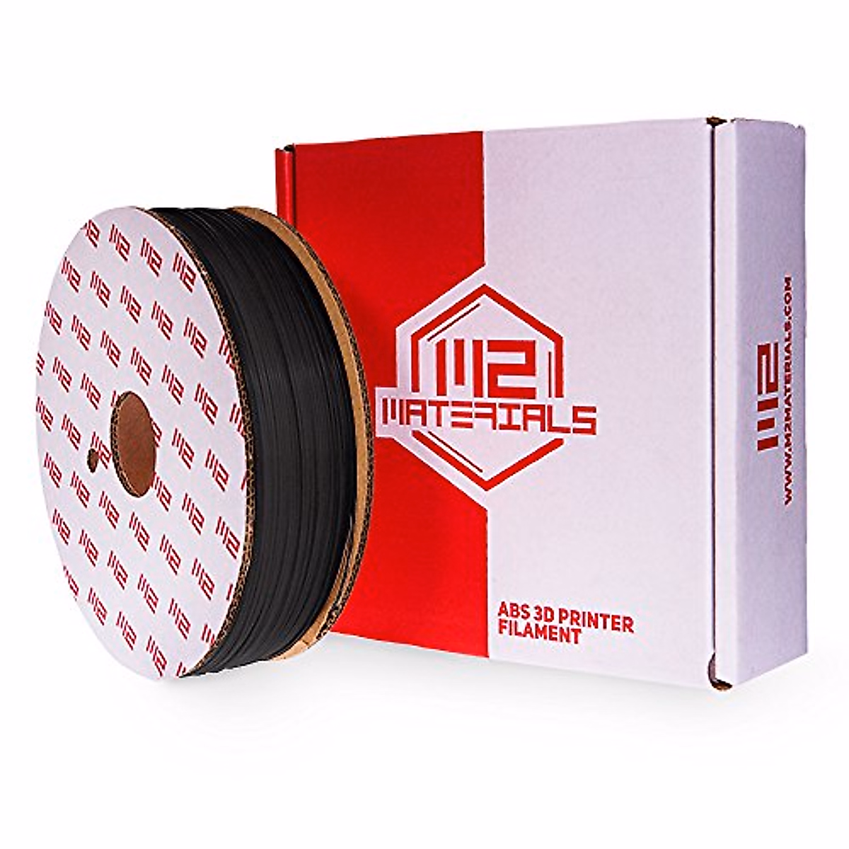 M2 Materials ABS Filament 56ci Stratasys Dimension 1200es/Dimension Elite/Fortus 250mc, Black