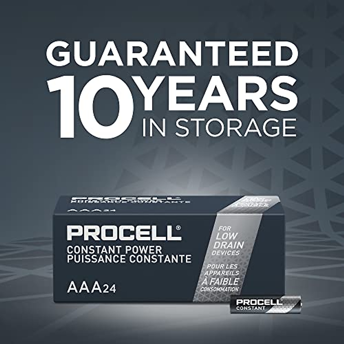 ProCell Duracell 32-MA92-DH0O Alkaline Battery, AAA (Pack of 24), Packaging May Vary