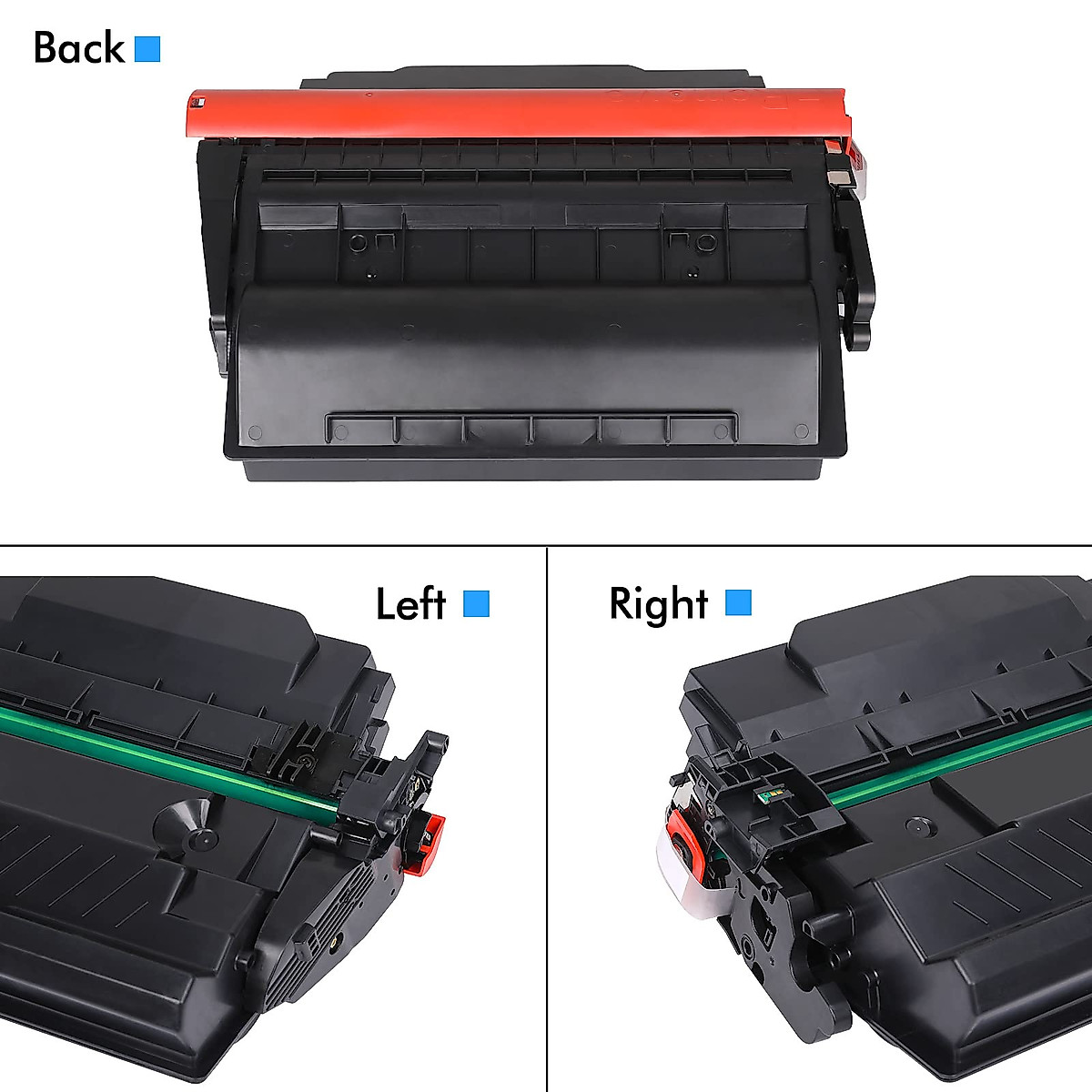 87X Toner Cartridge 2-Pack High Yield Compatible Replacement for HP 87X CF287X 87A CF287A Toner Cartridge for HP Enterprise M506 M506dn M506n M506x M501 M501dn MFP M527 M527dn M527f Printer Black