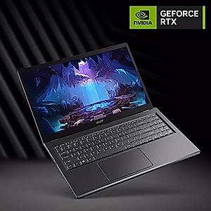 Acer Aspire 5 Slim Laptop | 15.6" FHD (1920 x 1080) IPS | Intel Core i7-1355U | NVIDIA GeForce RTX 2050 | 16GB DDR4 | 1TB Gen 4 SSD | Wi-Fi 6E | USB4/Thunderbolt 4 | Backlit KB | A515-58GM-76KW, Gray