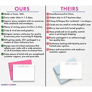 Personalized Stationery for Women, Modern Stationary for Women, FLAT OR FOLDED Note Cards with Envelopes, Your Choice of Colors and Quantity