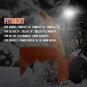 AUTOVIC 12V 27W Halogen Bulb For Ariens Snow Blower Compact Deluxe Platinum Replaces OEM Part 00432600