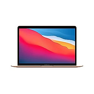 MacBook Air with Apple M1 Chip (13-inch, 8GB RAM, 512GB SSD Storage) - Gold (Renewed)
