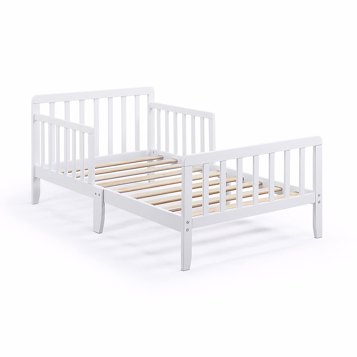 Olive & Opie Jax Toddler Bed in White