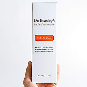 Dr. Beasley's - I11T12 Fine Leather Cleanser - 12 oz., Maintains Natural Finish, Removes Dirt and Grime, Added Protection