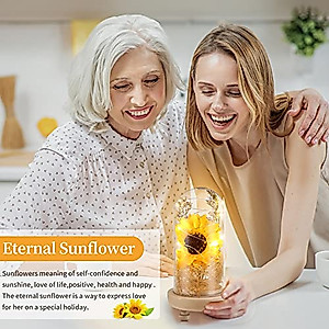 Birthday Gifts for Women, Get Well Soon Self Care Gifts Basket, Care Package for women,Sunshine Gifts for Friends Female, Unique Sunflower Gifts Box, Thinking of You Gift for Her Best Friend Sister