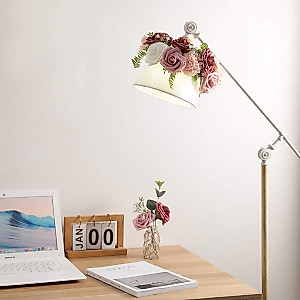 DerBlue 60pcs Artificial Roses Flowers Real Looking Fake Roses Artificial Foam Roses Decoration DIY for Wedding,Arrangements Party Home Decorations