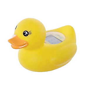 Dreambaby Baby Bath & Room Thermometer - Floating Toy Temperature Safety Monitor - Yellow Duck