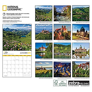 National Geographic Germany 2019 Wall Calendar