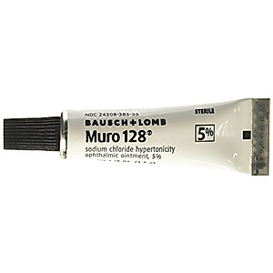 Muro 128 Sterile Ophthalmic 5 Percent Ointment,Twin Pack .25 oz (7 g)