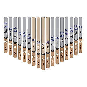 Seeds Pisces 34 Key Chromatic Kalimba C-Tuned | Double Layer Flat Board Thumb Piano Instrument | Music Kalimba Gifts Idea