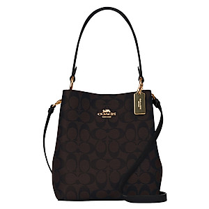 COACH Small Town Bucket, Brown Black