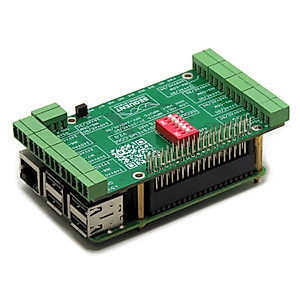 Eight HV Digital Inputs 8-Layer Stackable HAT for Raspberry Pi