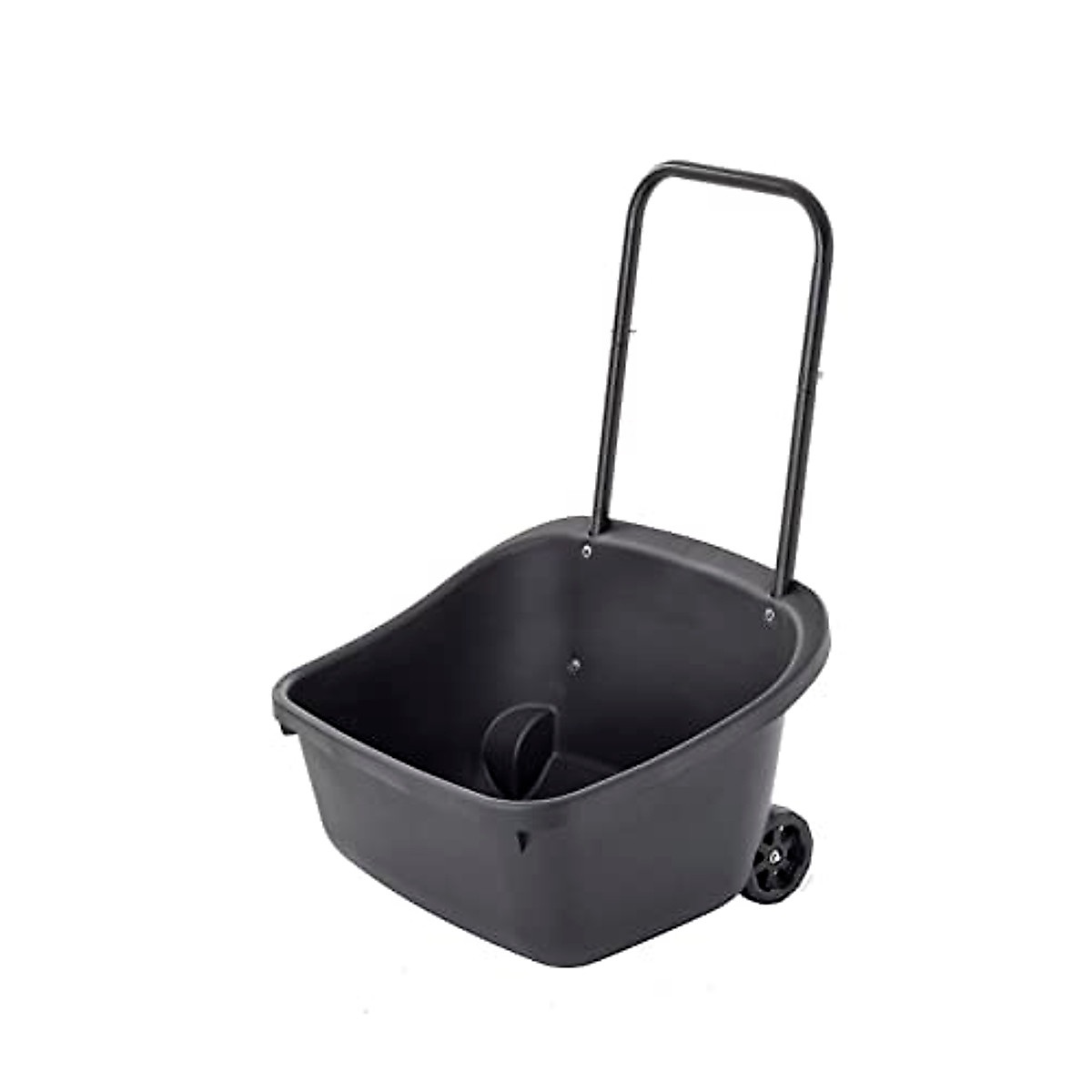 Maze 65 Gallon Dual Chamber Compost Tumbler with Large Double Door and Open Base and Comes with Maze Compost Cart