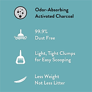 Purina Tidy Cats Clumping, Lightweight, Multi Cat Litter, Tidy Max Glade Clean Blossoms Formula - 17 lb. Box