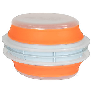 CanCooker Collapsible Plastic Batter Bowl | Mess Free Breading Shaker Container & Batter Mixer | Perfect for Fish Frying, Fried Chicken, Onion Rings, Wings & More