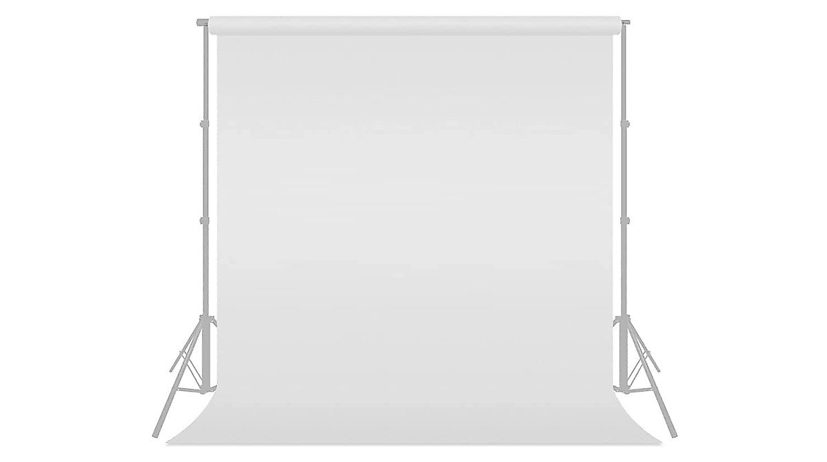 Julius Studio 10x12 ft White Photography Backdrop | Professional Studio