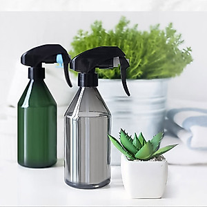 Tennedriv Green Water Spray Bottle for Plants, Plant Mister Spray Bottle, Mist Spray Bottles, Water Mister Spray Bottle for Plants, Succulents, Flowers Pet and Cleaning Solution, BPA Free, 10oz