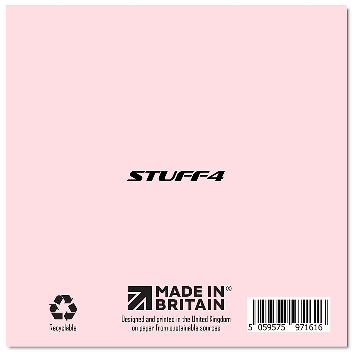 Bat Mitzvah Card for Girls Her - Zentangle Star of David - Mazel Tov, Good Luck Congratulations Gifts, Bat Mitzvah Gifts for Girls, 5.7 x 5.7 Inch Jewish Gifts Greeting Cards Bar Mitzvah Cards