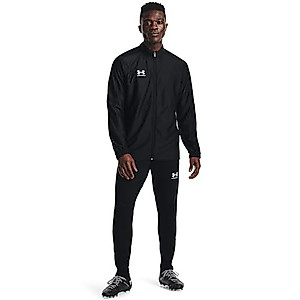 Under Armour Men's Challenger Track Jacket, Black (001)/White, XX-Large