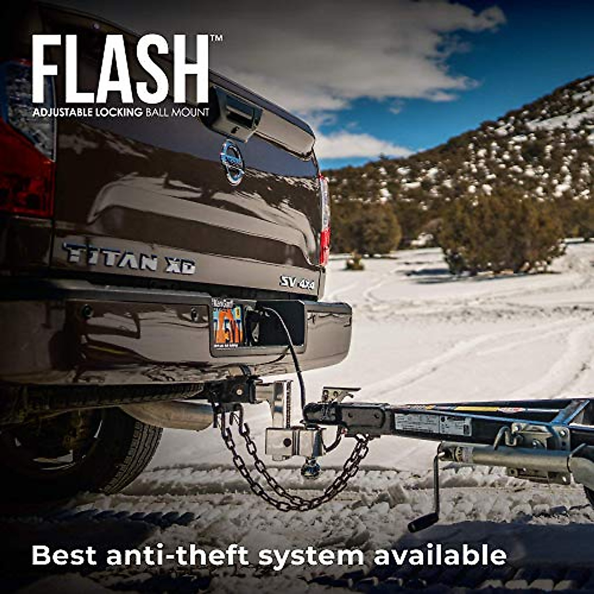 Fastway DT-ALBM7025 10" Drop 2.5" Shank Double Ball Adjustable Hitch