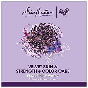 SheaMoisture Bar Soap for Dry Skin Purple Rice Water Bath with Shea Butter 8 oz