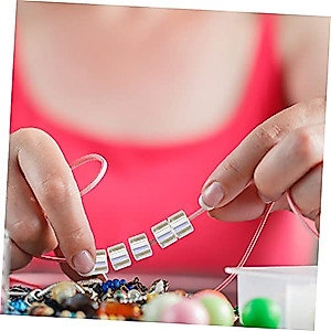 Didiseaon 180 Pcs Jewelry Beads Beaded Jewelry Bulk Glass Beads Bracelet Accessories Cube Glass Charms Jewelry Finding Bead Gemstone Beads Ab Beads Loose Beads Bracelet Making Kit Delicate