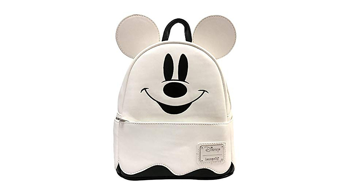 Loungefly Disney Ghost Mickey Backpack - Halloween Glow in Dark Purse
