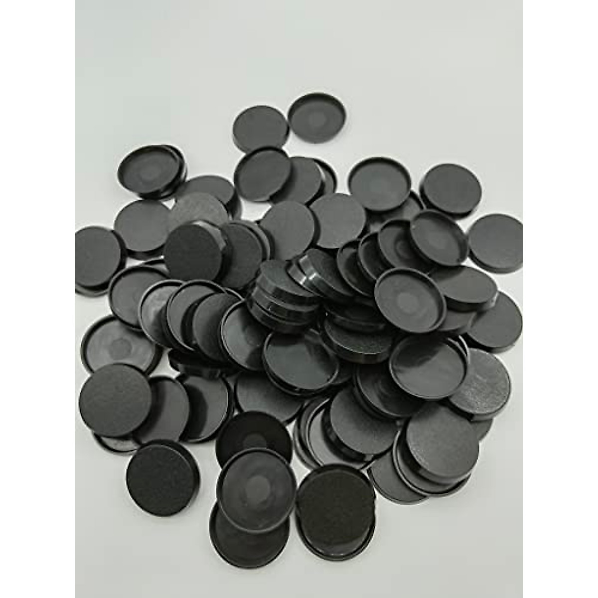Lot of 100 32mm Round Bases for Warhammer 40k + AoS Games Workshop Wargame Bitz