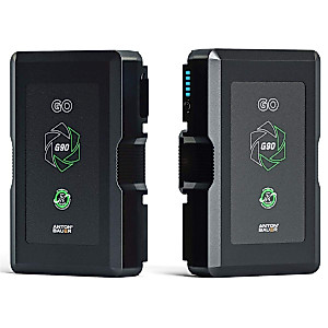 Anton Bauer GO 90 Gold-Mount, 98Wh Battery, Professional Camera Rig for Batteries, Camera Accessory, Camera Mount, Lithium Battery Pack, Battery Replacement, Quick Release Battery