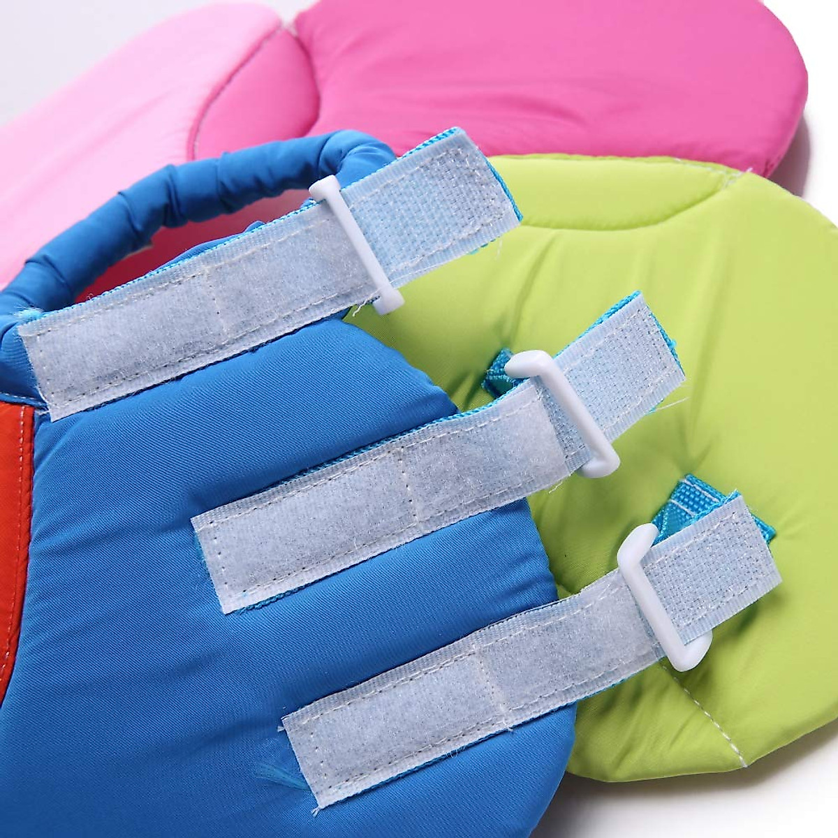 Dog Collar, Pet Cone E-Collar Flower Soft Elizabethan Waterproof Grooming Recovery Protecive Adjustable Collar for Puppy Small Medium Dogs (M Neck:11-13in, Rainbow)