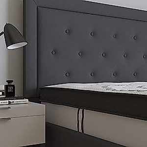 Merrick Lane Luna 10 Inch Hybrid Full Size Mattress CertiPUR-US Certified Foam & Pocket Spring Mattress in a Box