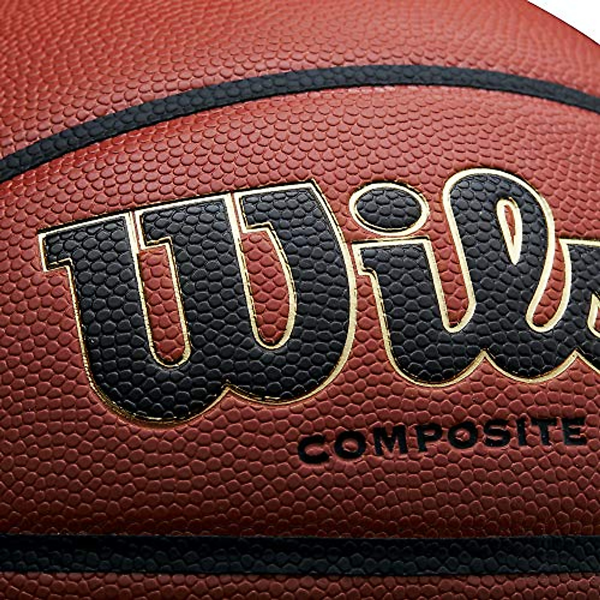 WILSON NCAA Replica Game Basketball - Brown, Intermediate - 28.5"