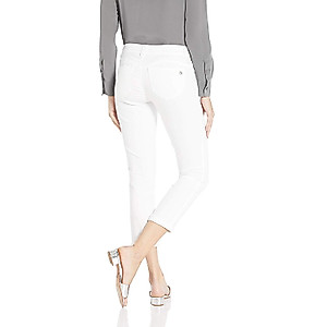 Democracy womens Absolution Crop Jeans, Optic White, 8 US