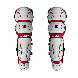 Wilson EZ Gear 2.0 Catcher's Gear Kit - Scarlet, Small/Medium