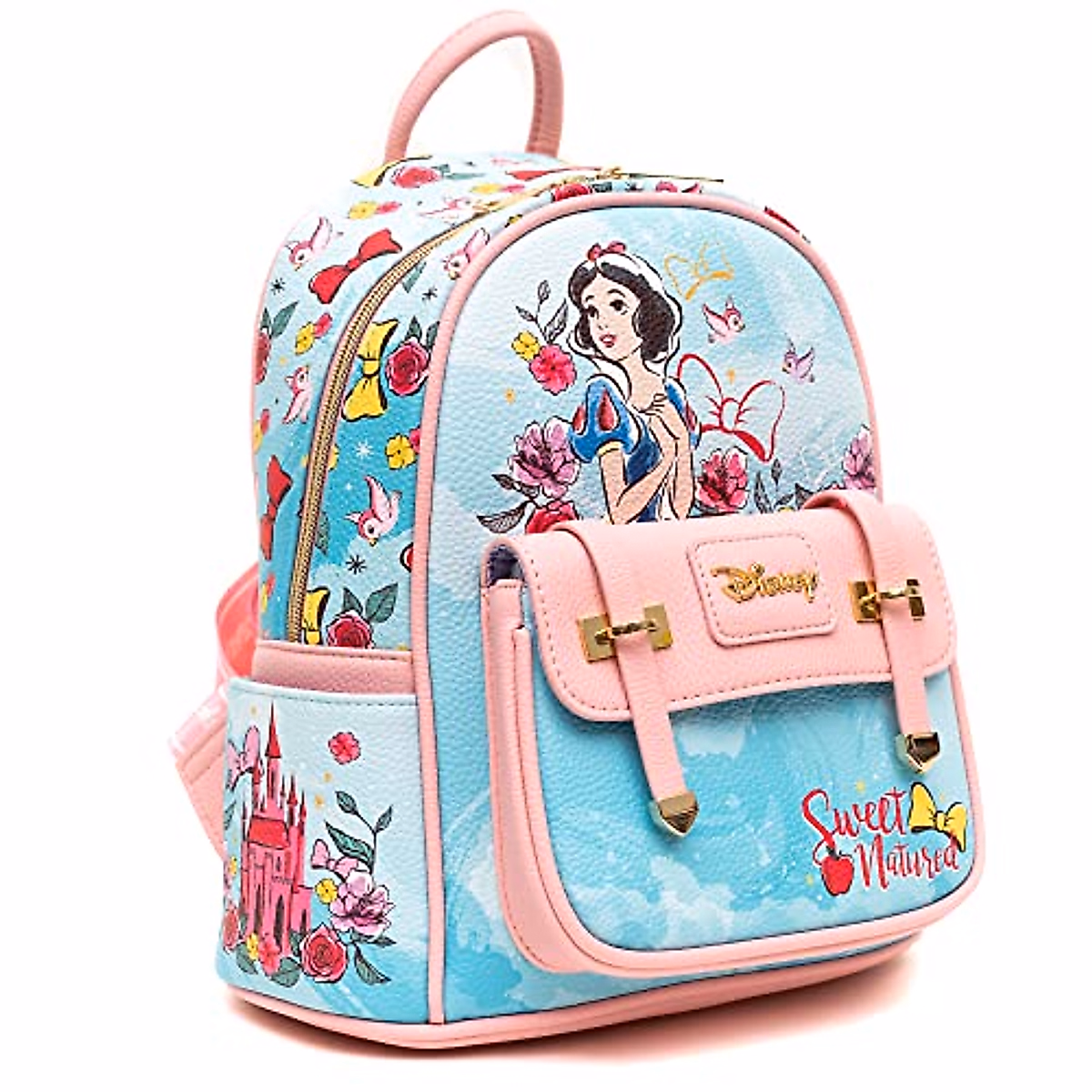 Wondapop Snow White 11" Vegan Leather Fashion Mini Backpack