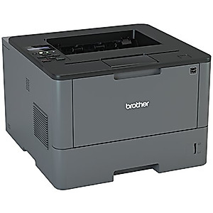 Brother Monochrome Laser Printer, HL-L5100DN, Duplex Two-Sided Printing, Ethernet Network Interface, Mobile Printing, Amazon Dash Replenishment Ready