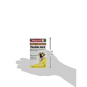 Vetzyme Bob Martin High Strength Flexible Joint for Dogs, 30 Tablets, Tasty Chicken Bites