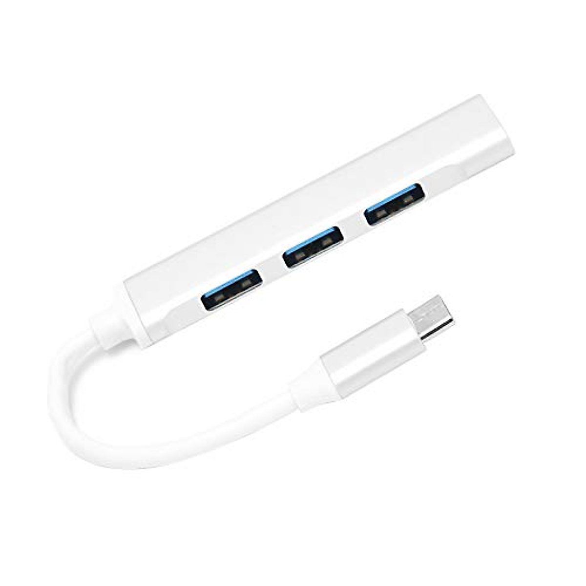 USB C Hub, 4 in 1C to USB OTG Hub Adapter, Portable Docking Station with USB 3.0 & USB 2.0, Multiport Splitter Compatible with Windows XP/Vista/7/8/10/OS/X