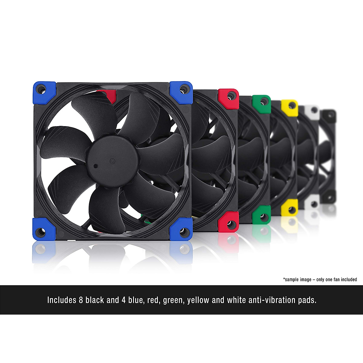 Noctua NF-A9 PWM chromax.Black.swap, Premium Quiet Fan, 4-Pin (92mm, Black)