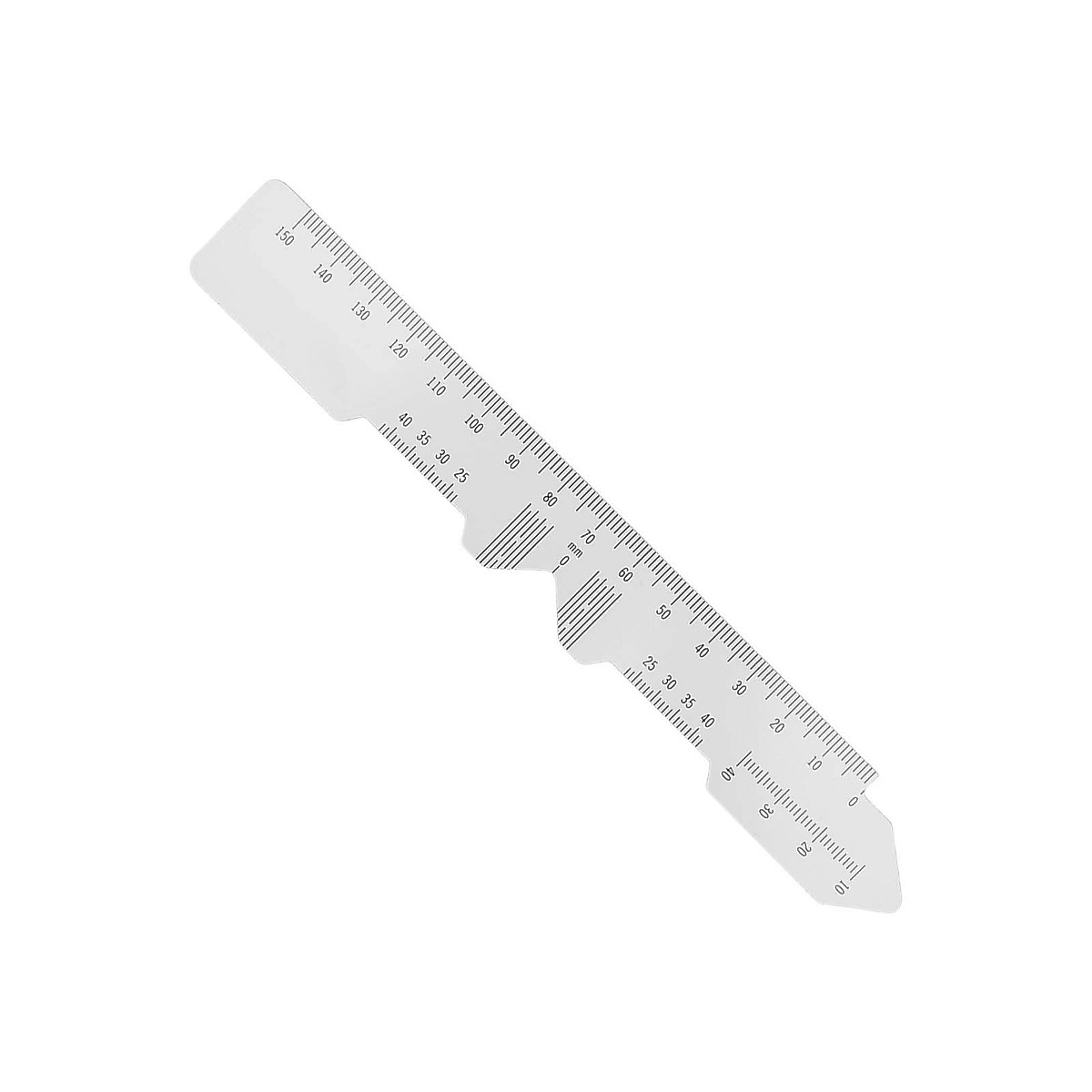 5pcs Ophthalmic PD Ruler, Clear Data Marking