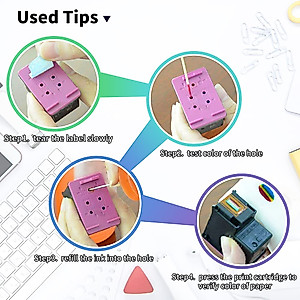 AYMSous Ink Refill Kit for Canon 250 251 270 271 280 281 1200 2200 PG240 CL241 PG245 CL246 PG210 Refillable Ink Cartridge, CIS CISS System with 5 Syringes(5x100ML 1BK, 1PBK, 1C, 1M, 1Y)