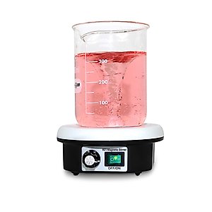Apera Instruments AI2801 Powerful Magnetic Lab Stirrer / Stir Plate, Speed Range: 0-2300 rpm, Max Stirring Capacity: 3000ml